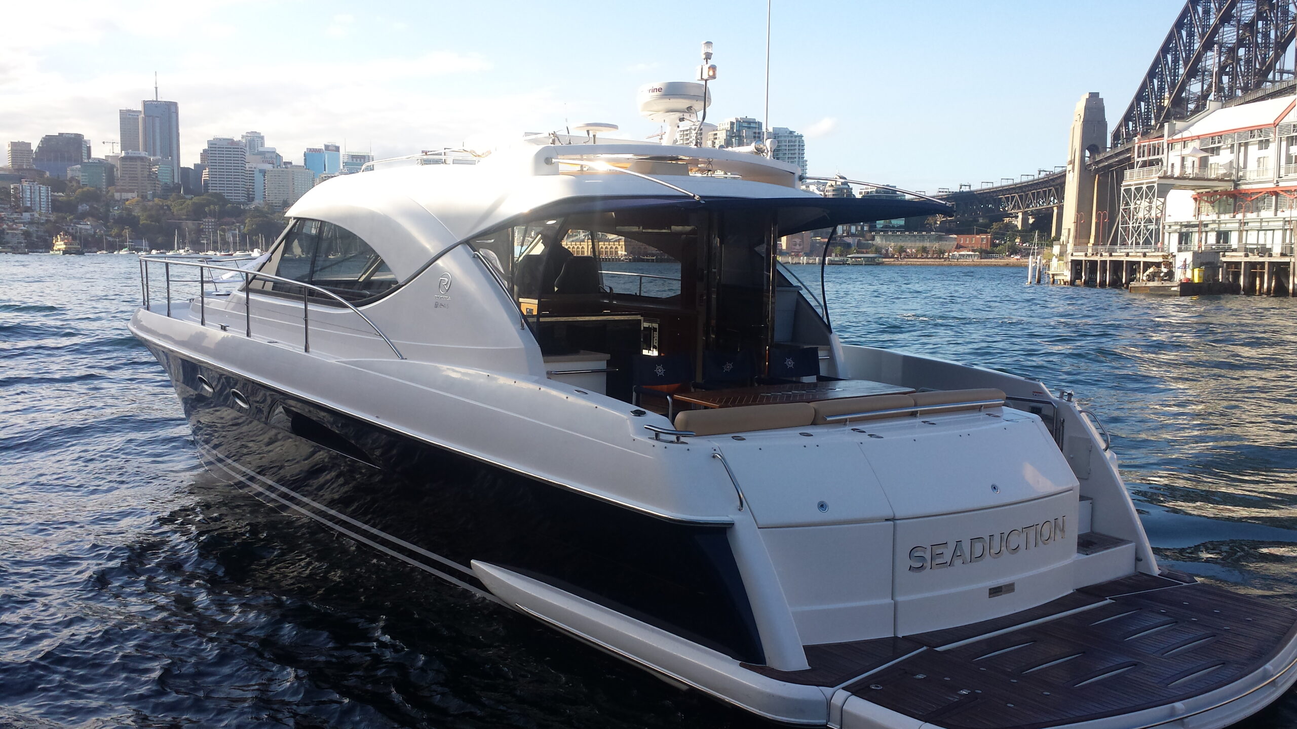 About - SEADUCTION Charter Boat Sydney